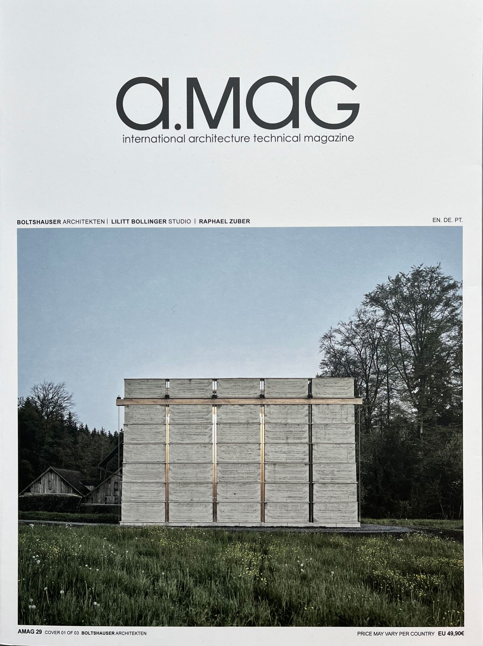 Boltshauser Architekten, Lilitt Bollinger Studio, Raphael Zuber ...