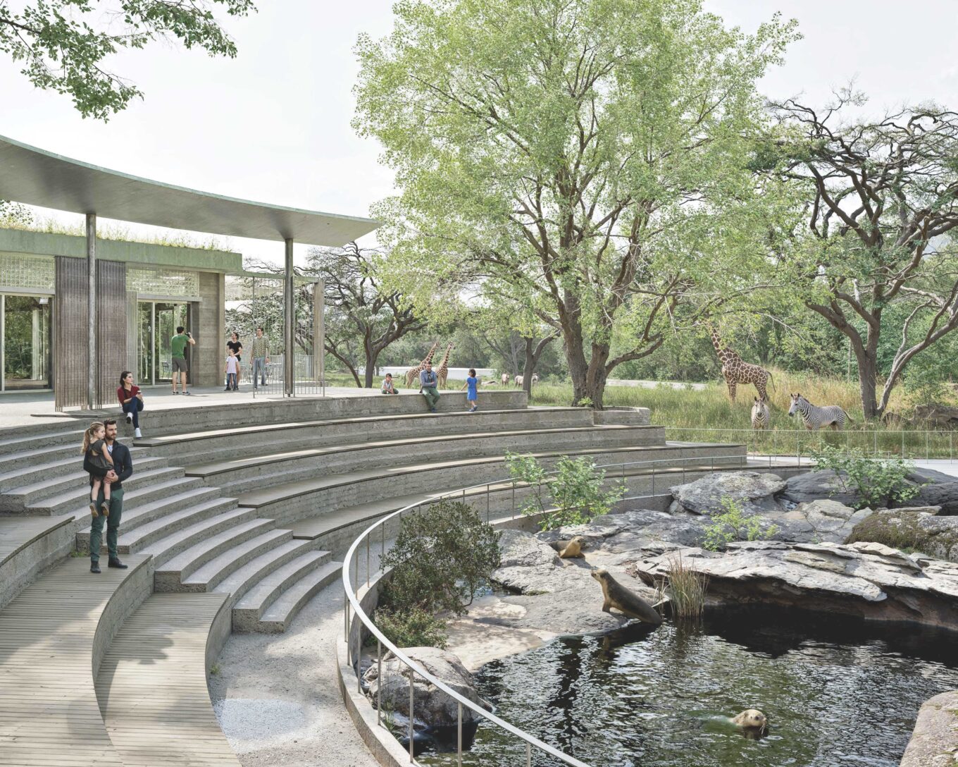 Masterplan Zoo Basel, 1. Preis • Boltshauser Architekten AG